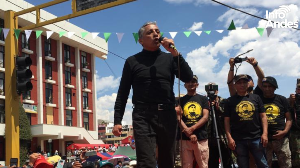 Antauro recorre zona centro para sumar medio millón de peruanos y ...