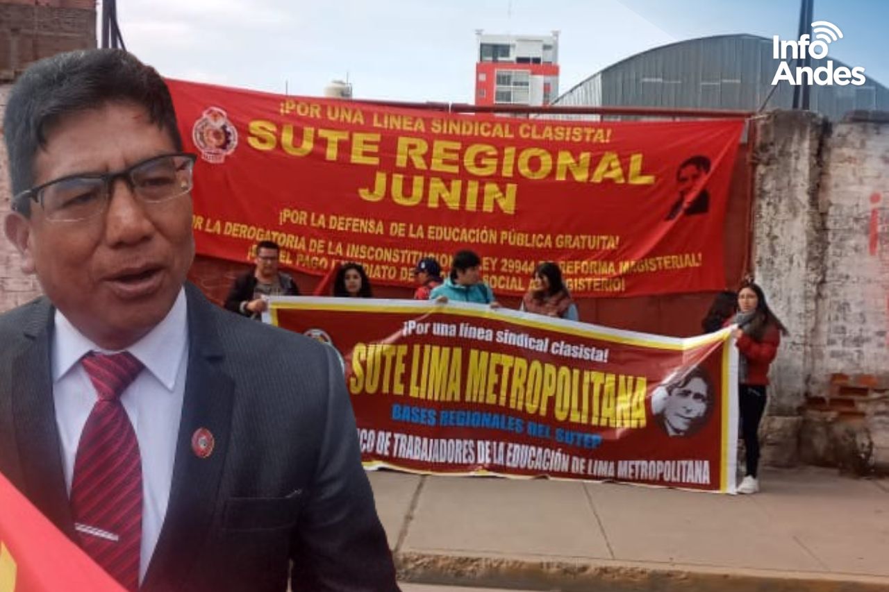 Rechazan ingreso de exprefecto Brangil Mateo a reunión del Sutep Junín